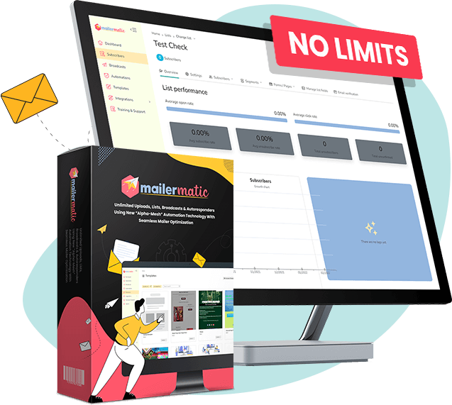 Mailermatic Unlimited Autoresponder and Automation App - Yoojy Digitals