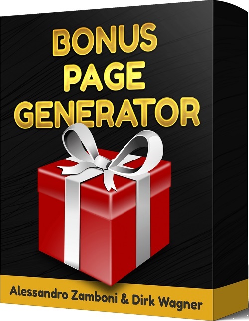 Bonus Page Generator Software - Yoojy Digitals